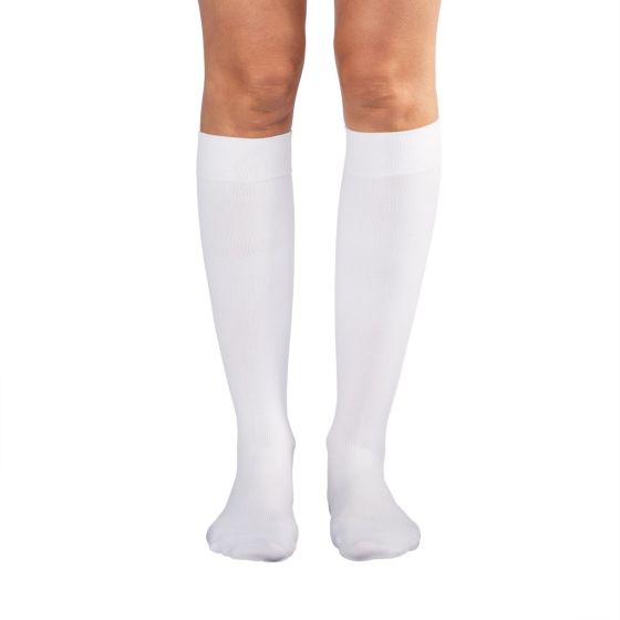 white nylon socks
